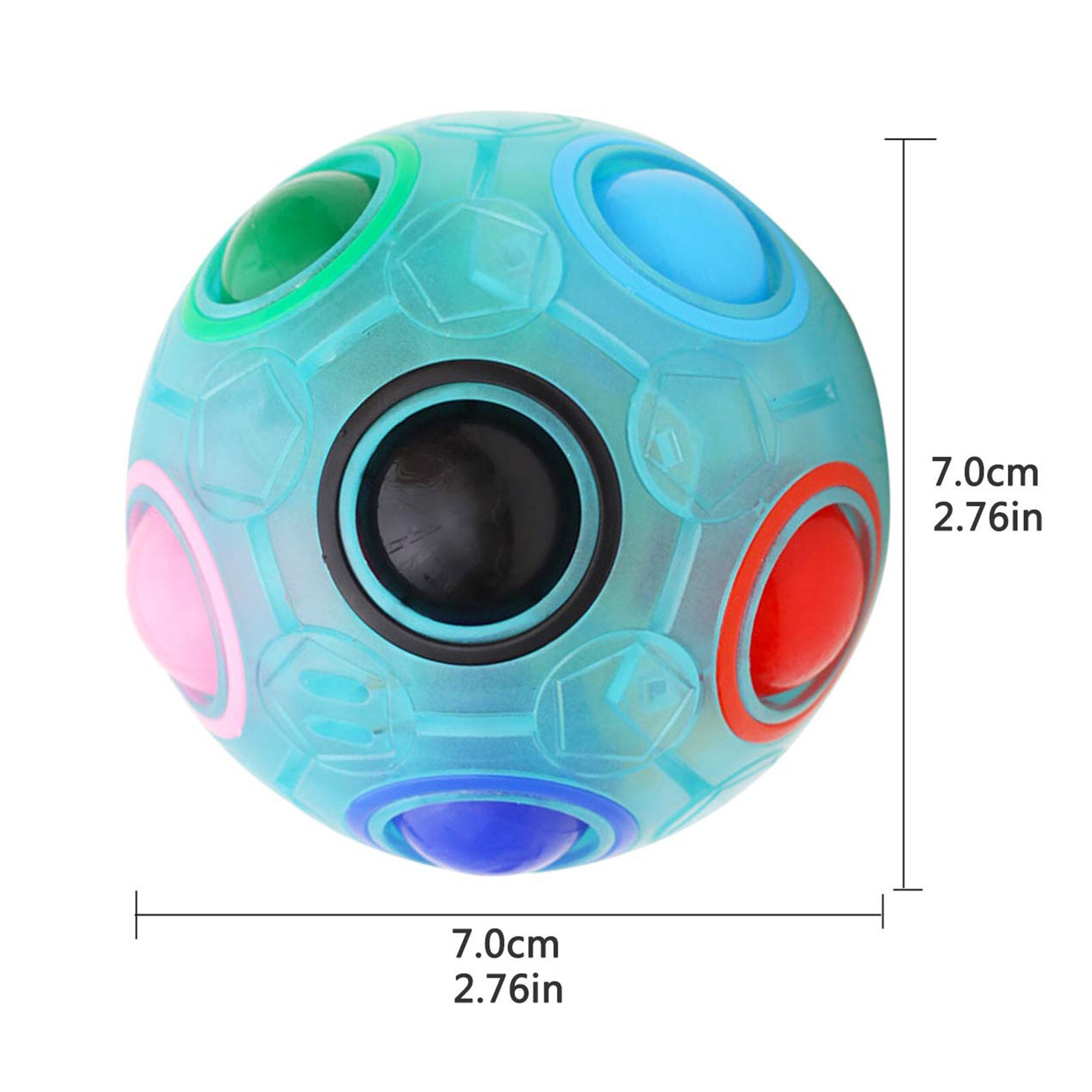 Stress Relief Magical Rainbow Ball Venting Squeeze... – Grandado