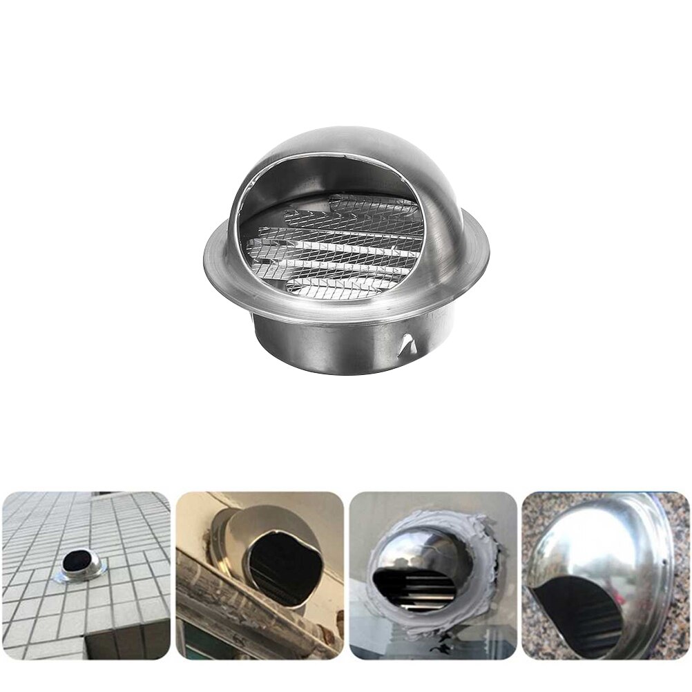 100/150mm Ventilation Outlet Cap Stainless Steel A... – Grandado