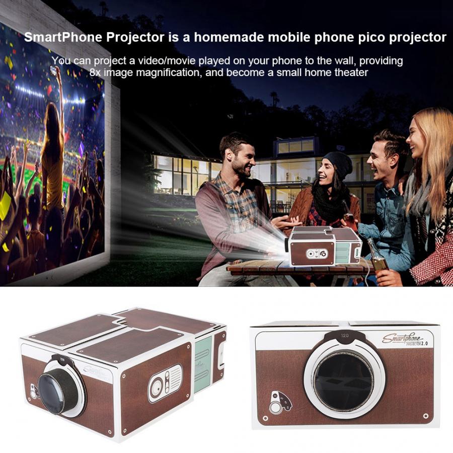 Portable Projector Second-generation Mini DIY Home... – Grandado