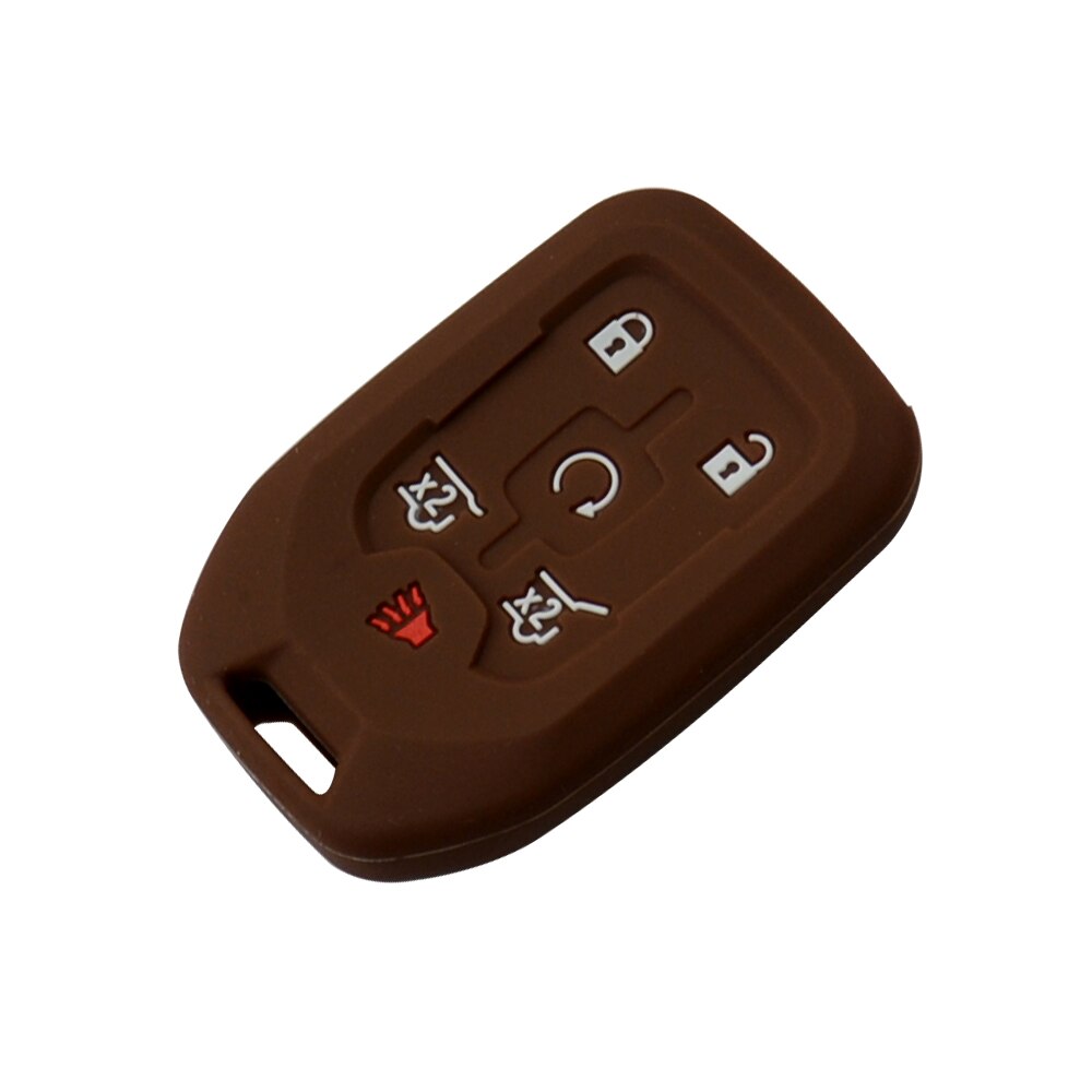 Styling 6 Buttons Soft Silicone Car Key Cover Case... – Vicedeal