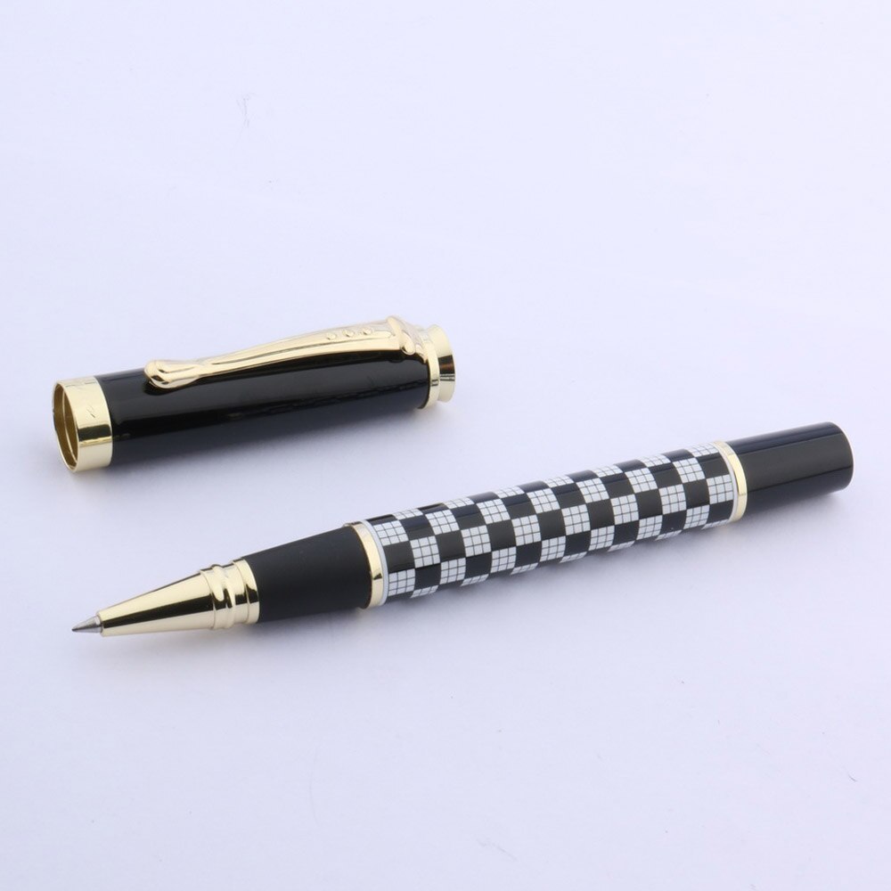 JINHAO 500 golden Black and white checkerboard lat... – Vicedeal