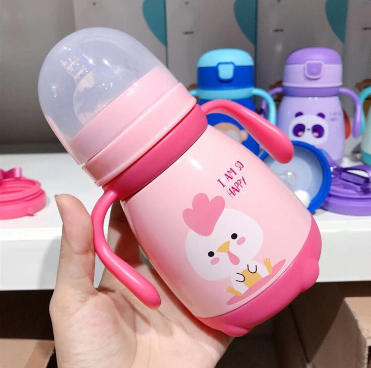 330ml Baby Feeding Cup Stainless Steel Insulated w... – Vicedeal