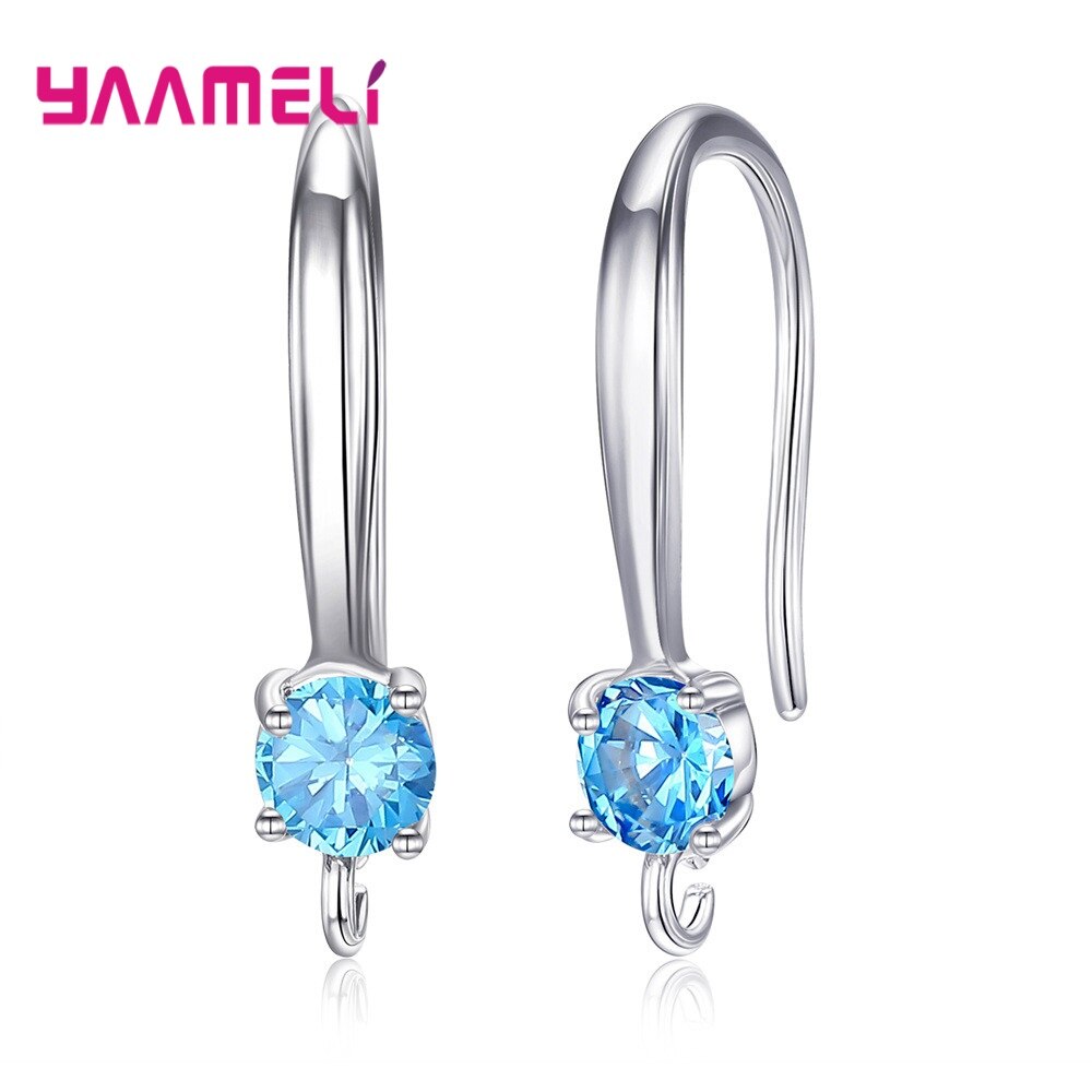 Authentieke 925 Sterling Zilver S925 Haak Oorbelle... – Grandado