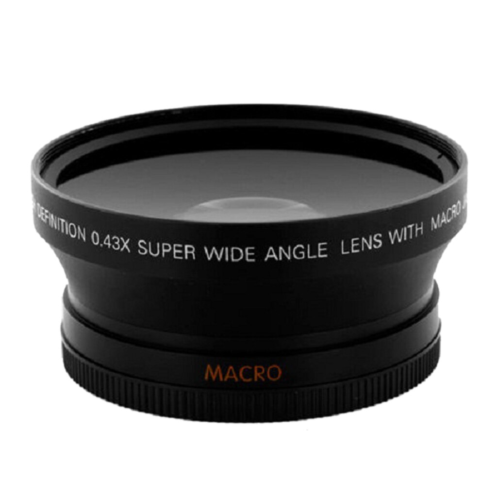 67mm 0.43X Super Wide Angle Lens for Canon 550D 60... – Vicedeal