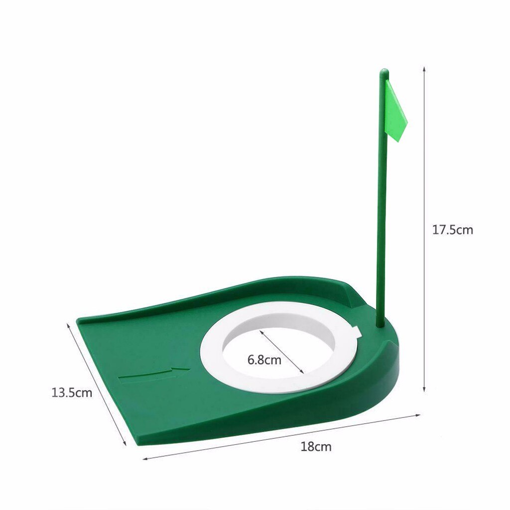 Indoor Golf Putting Cup With Hole Flag Training Pu... – Vicedeal