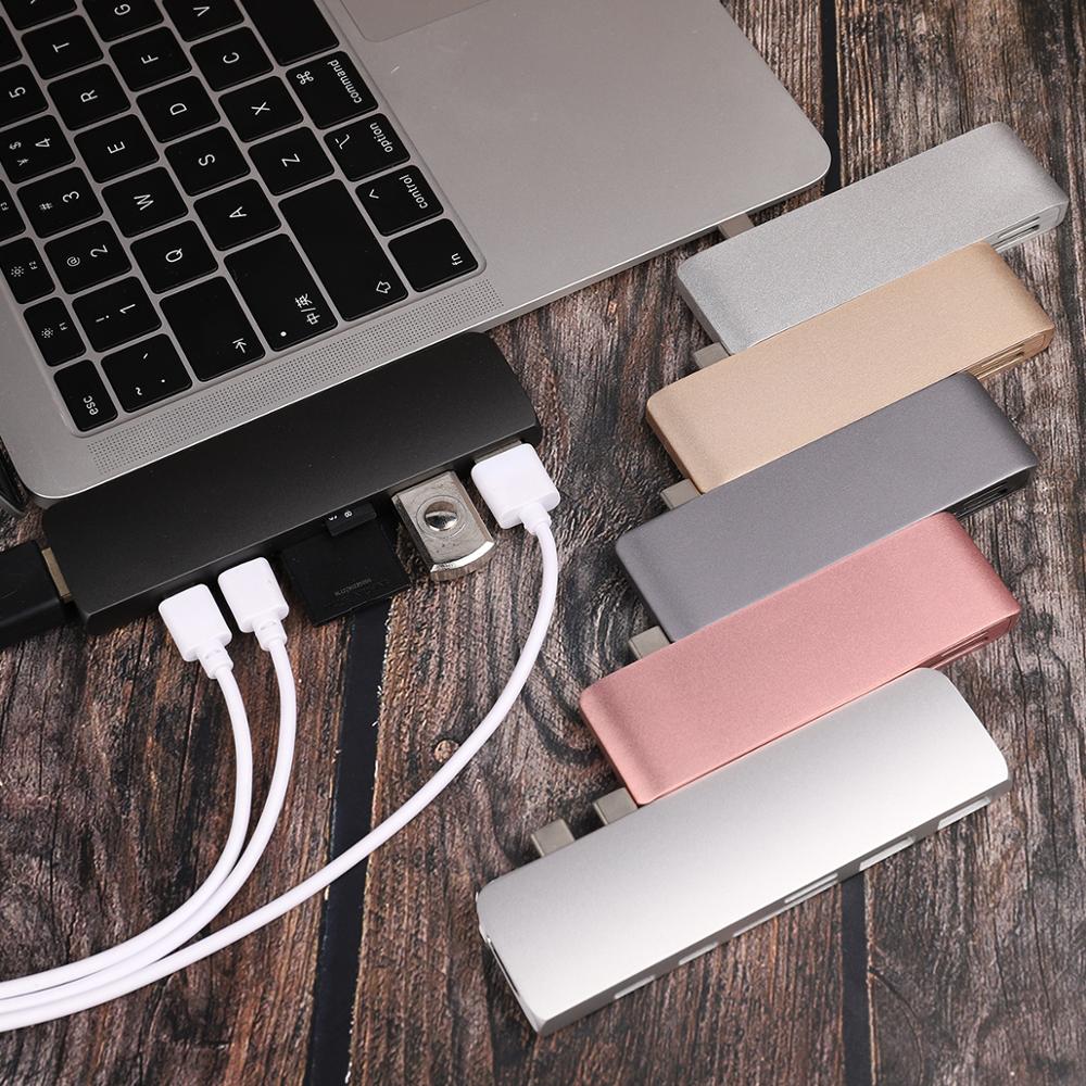 USB C Type C Hub for Macbook Pro Air 12 13 15 16 i... – Grandado