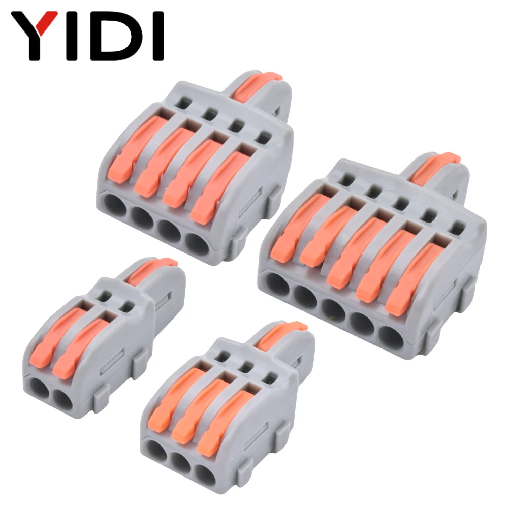5 stks Splitter Kabel Push-in Verbinding Klemmenbl... – Grandado