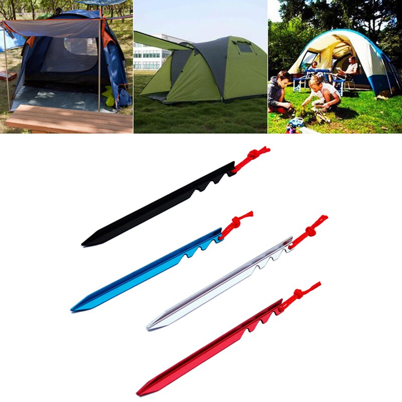 Tente de Camping en métal 18cm, 4/8 pièces, piquet... – Grandado