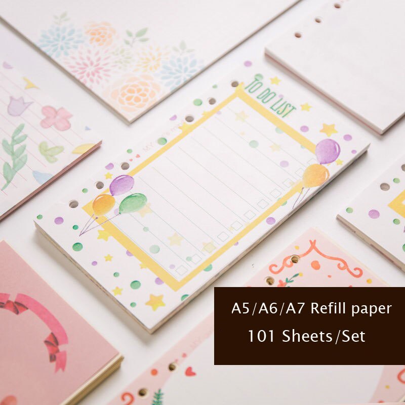 Sharkbang 101 Sheets A5 A6 A7 Loose Leaf Notebook ... – Grandado