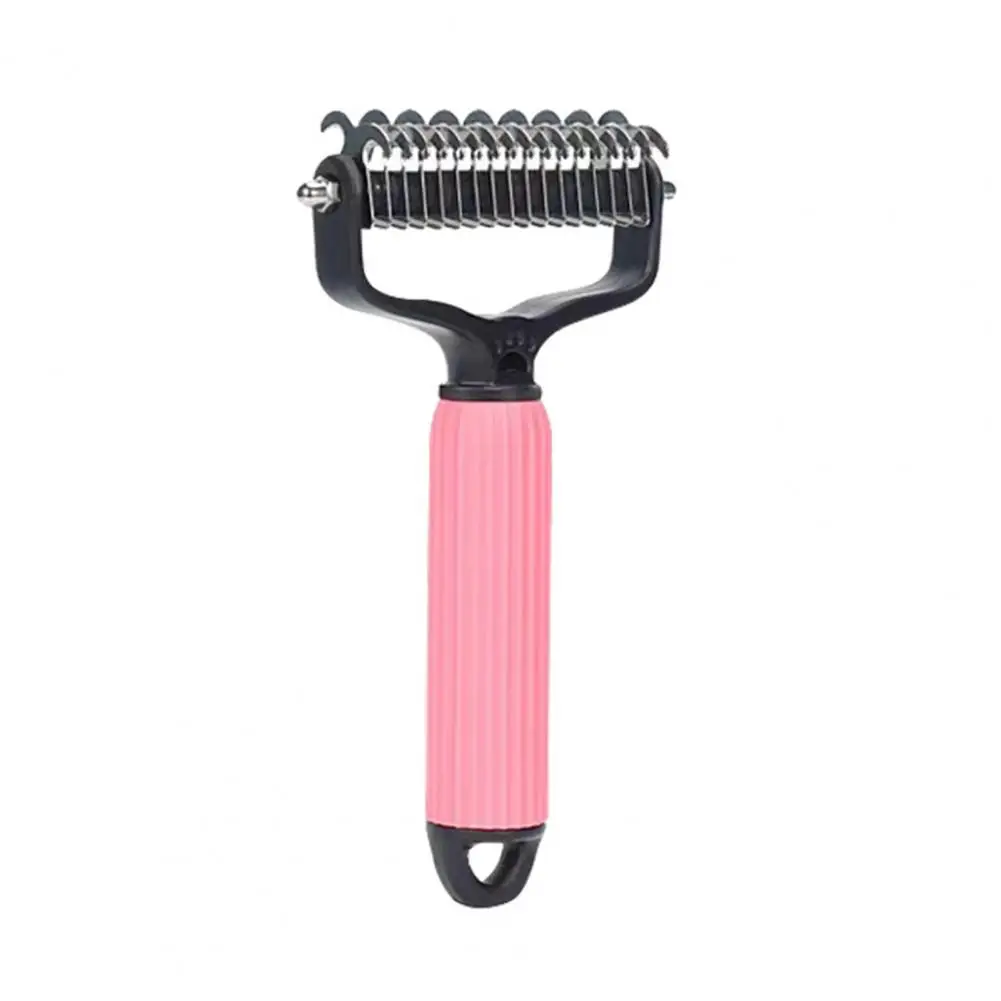 Pet Detangling Comb Handheld Dogs Cats Undercoat R... – Grandado