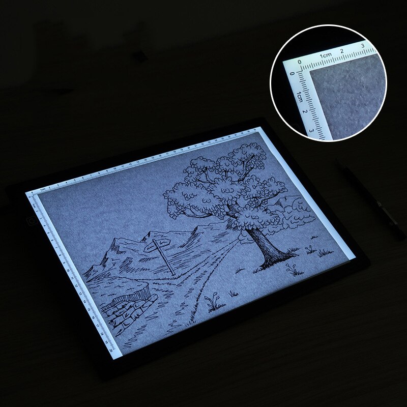 3 Level Dimmable Led Drawing Copy Pad Board A4 Siz... – Vicedeal