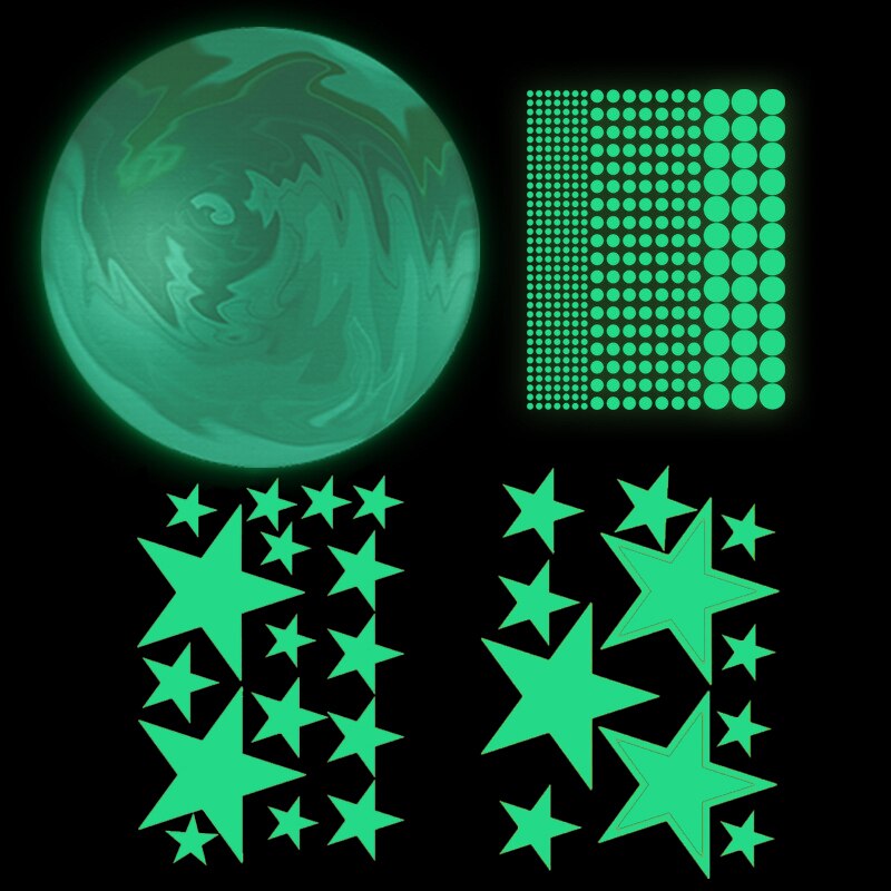 Star Luminous Wall Sticker Home Bedroom Fluorescen... – Vicedeal