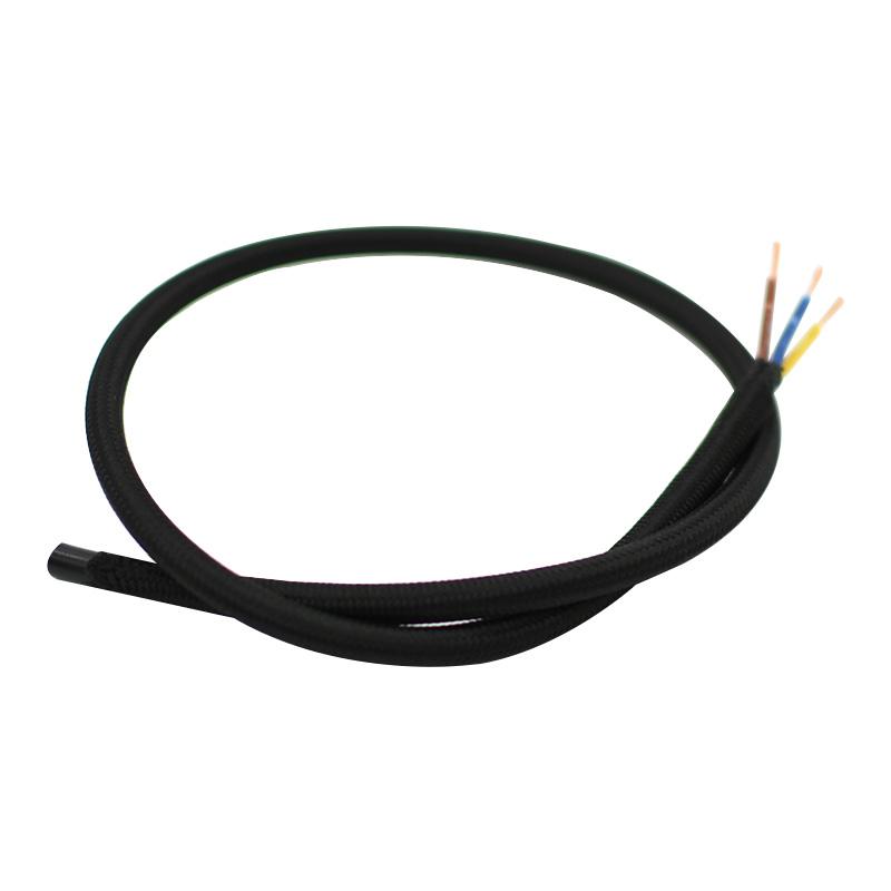 Vintage 3-Core Gevlochten Stof Elektrische Kabel F... – Vicedeal