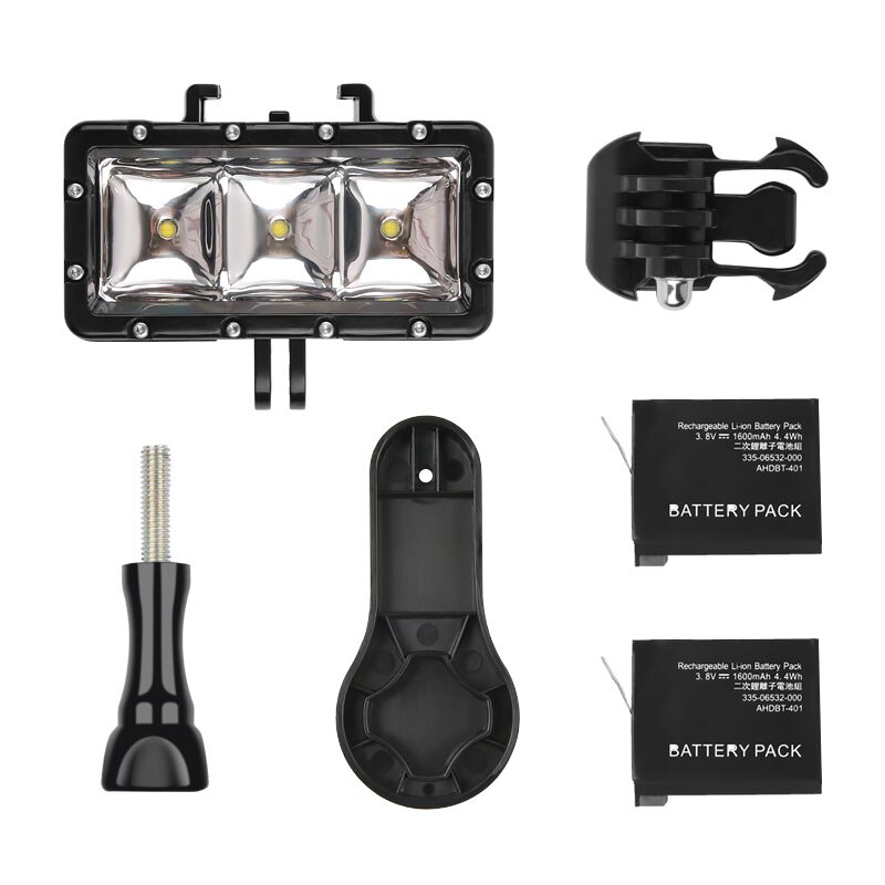 for GoPro Diving flashLight lamp Waterproof LED Fl... – Grandado