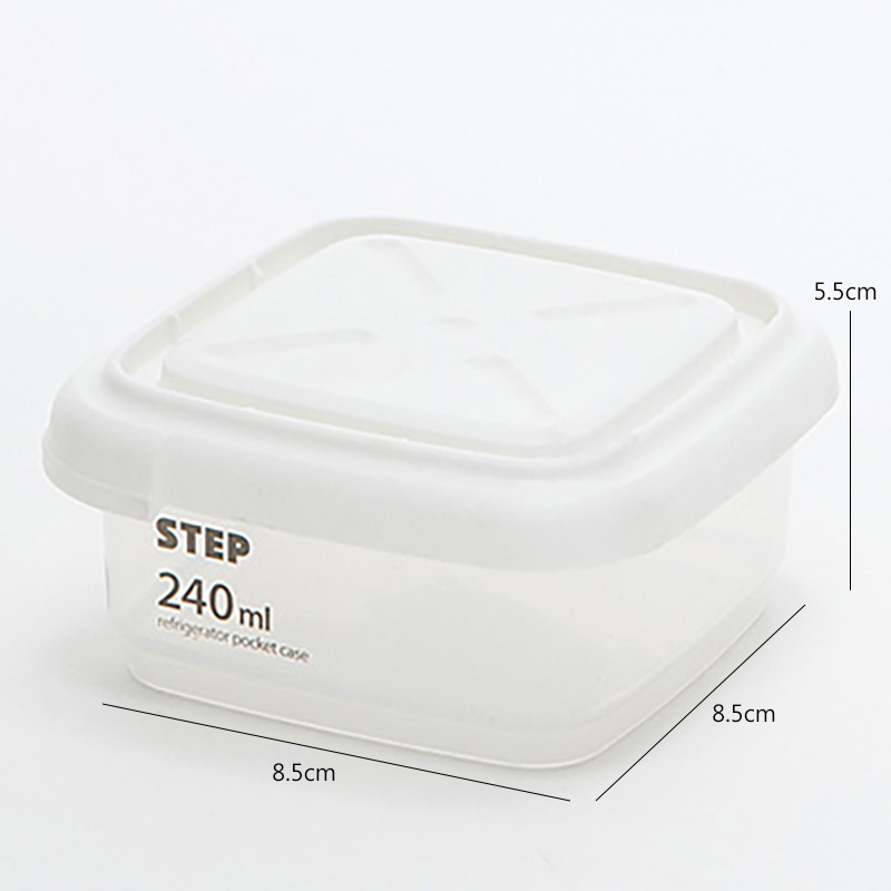 Transparent Food Storage Box with Scale Refrigerat... – Vicedeal