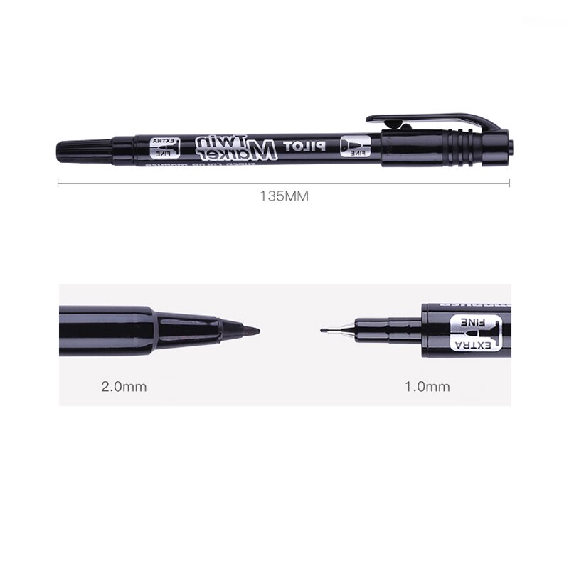 LifeMaster Pilot Twin Marker Colored Double Side E... – Vicedeal