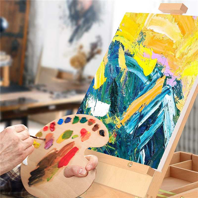 Kunstenaar Schildersezel Art Tekening Verf Supply ... – Vicedeal