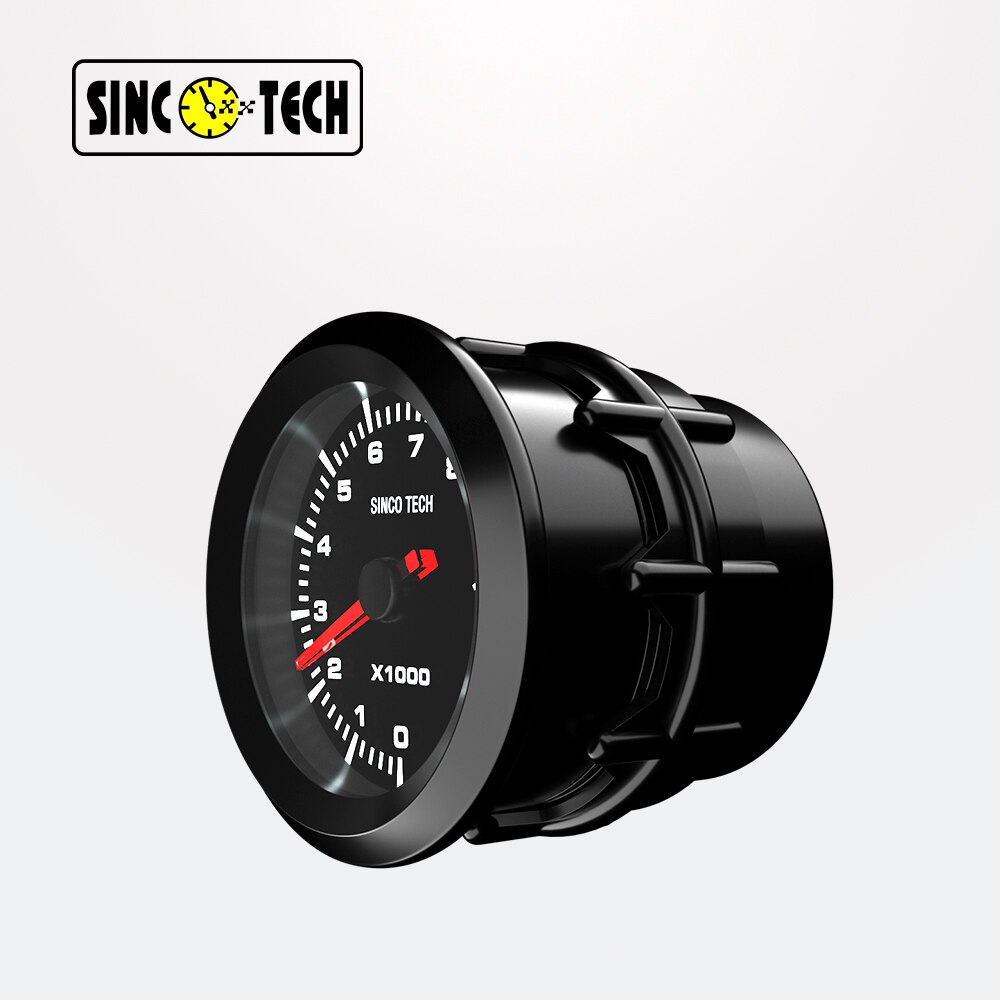 2" 52mm Single-Color LCD White RPM Gauge high Spee... – Vicedeal