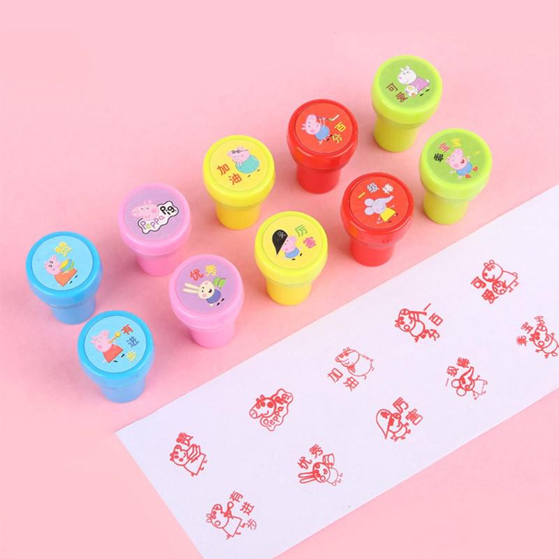 10pcs/Set Children Toy Stamps Cartoon Animals Frui... – Vicedeal
