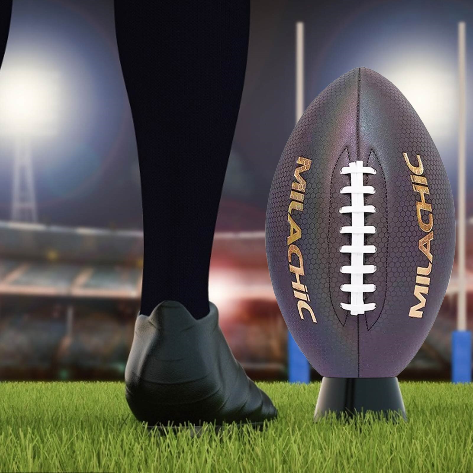 No. 3/6/9 Rugby Children's Rubber Non-Slip Reflect... – Vicedeal