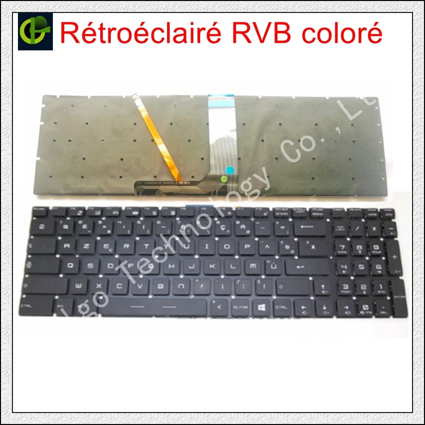 Franse Azerty Rgb Backlit Kleurrijke Toetsenbord V... – Vicedeal