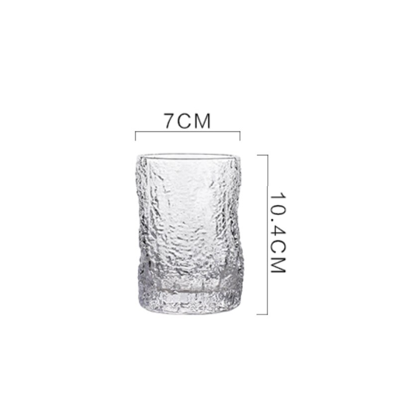 Verre martelé Simple et frais, tasse à boire, thé,... – Grandado