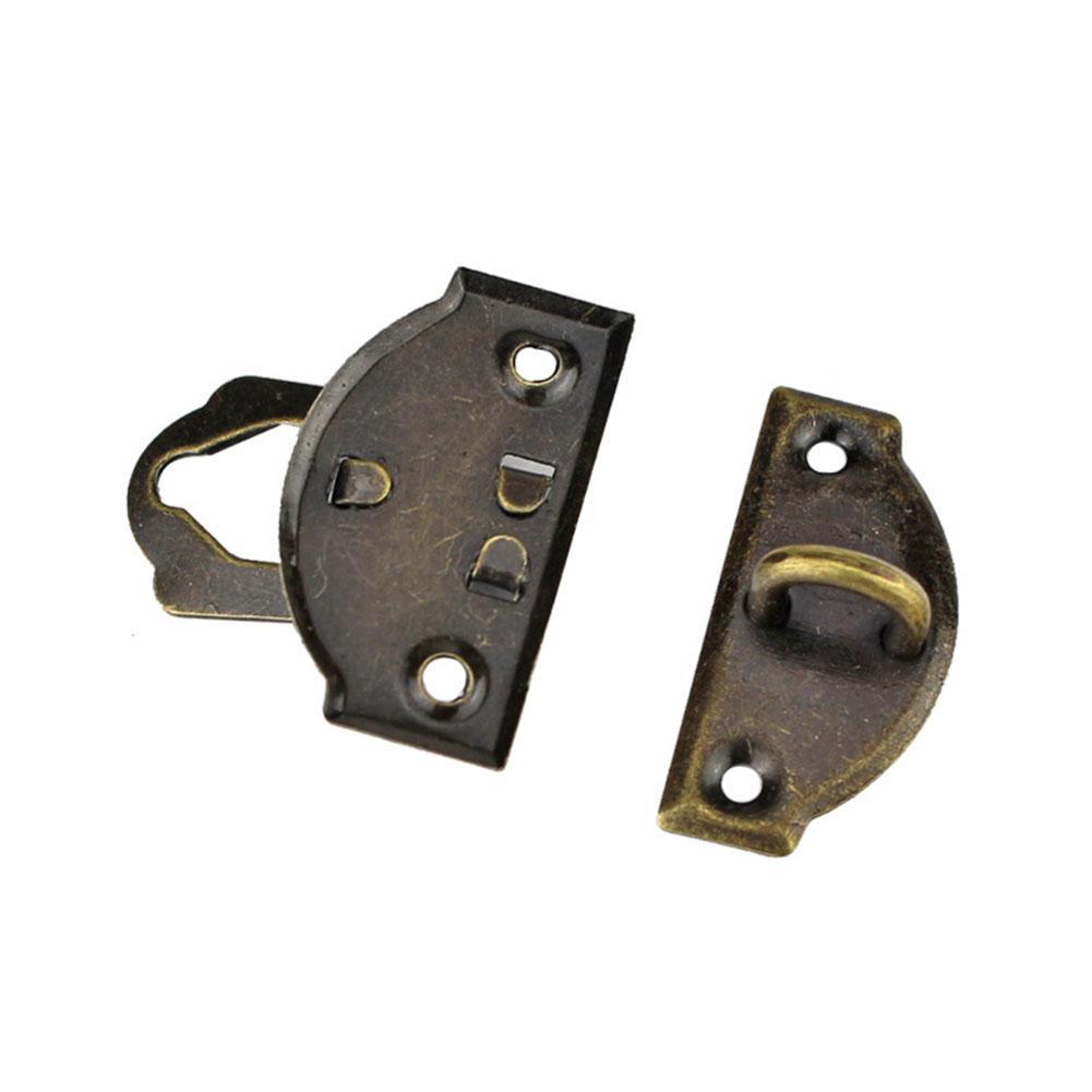 1PC Antique Hasps Iron Lock Catch Latches For Jewelry Box Buckle Buckle ...