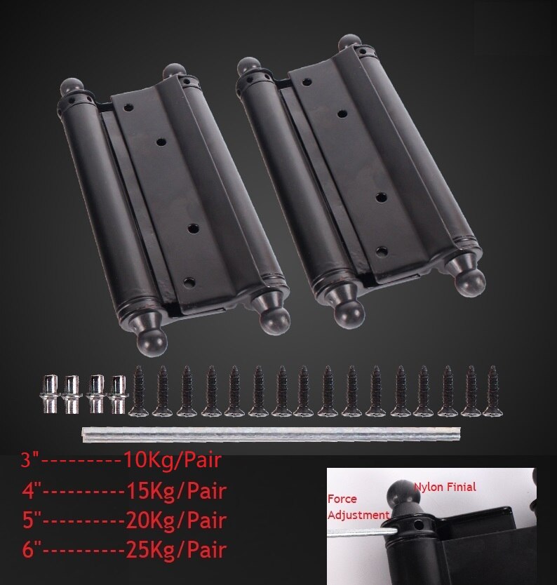 2Pcs/Lot 3" 4" 5" 6" Black Double Acting Action Ba... – Vicedeal