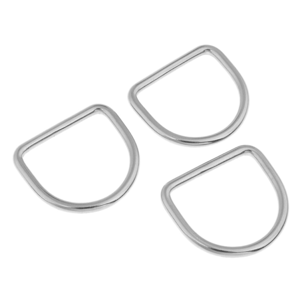 3Pcs/set Heavy Duty Scuba Diving Bent D Ring for W... – Grandado
