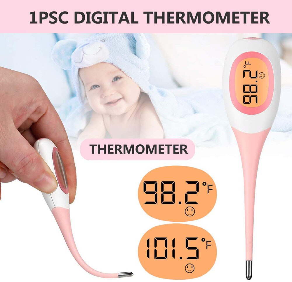 Digital Electronic Thermometer LCD Large Screen Di... – Grandado