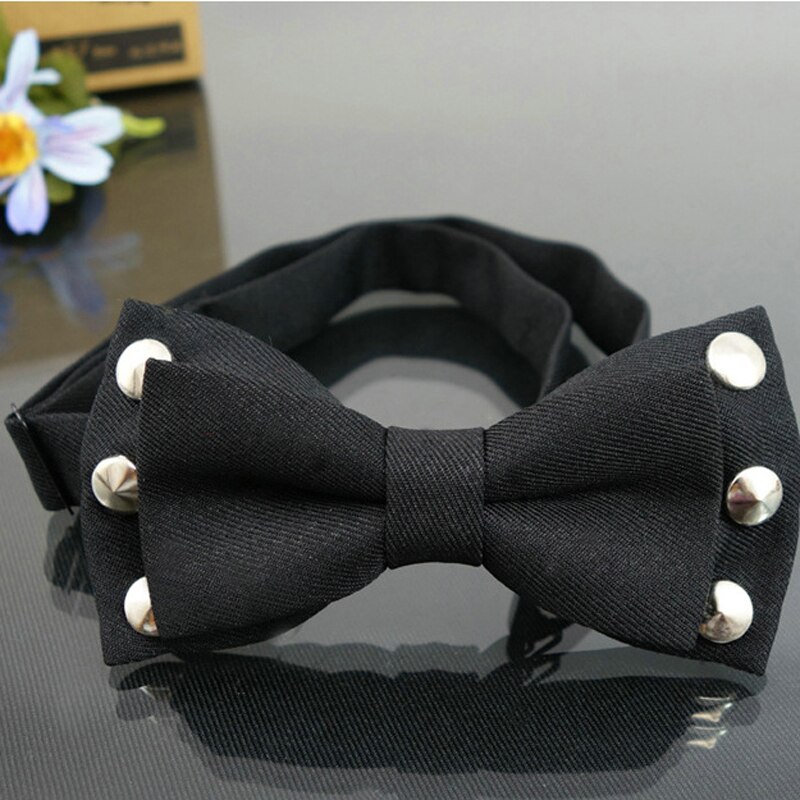 Miesten punk niitti rusetti hip pop musta mies eri... – Grandado