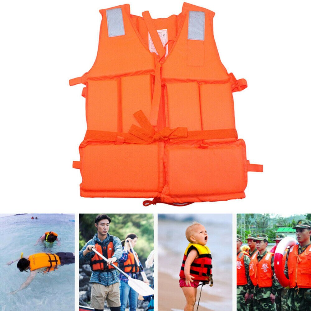 Adult /Kids Float Life Jacket Aid Vest Kayak Fishi... – Grandado