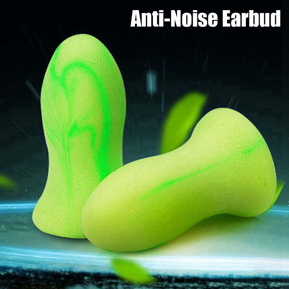 4 pièces/boîte mousse souple Protection d'oreille bouchons d'oreilles ...