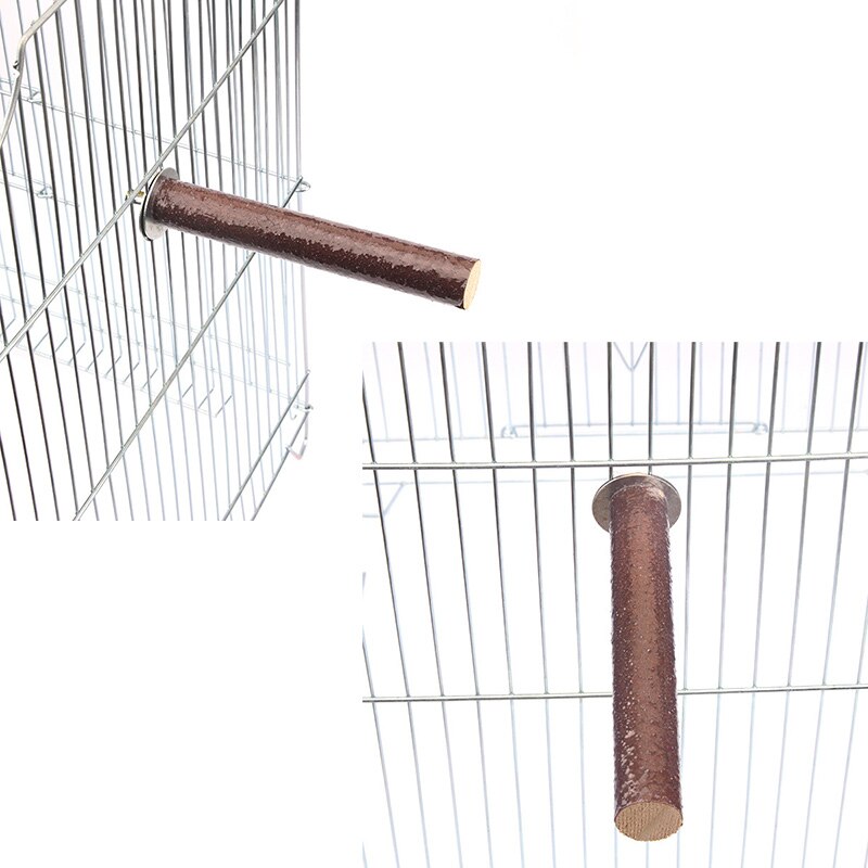 Pet Parrot Bird Standing Stick Wood Pole Bird Cock... – Vicedeal