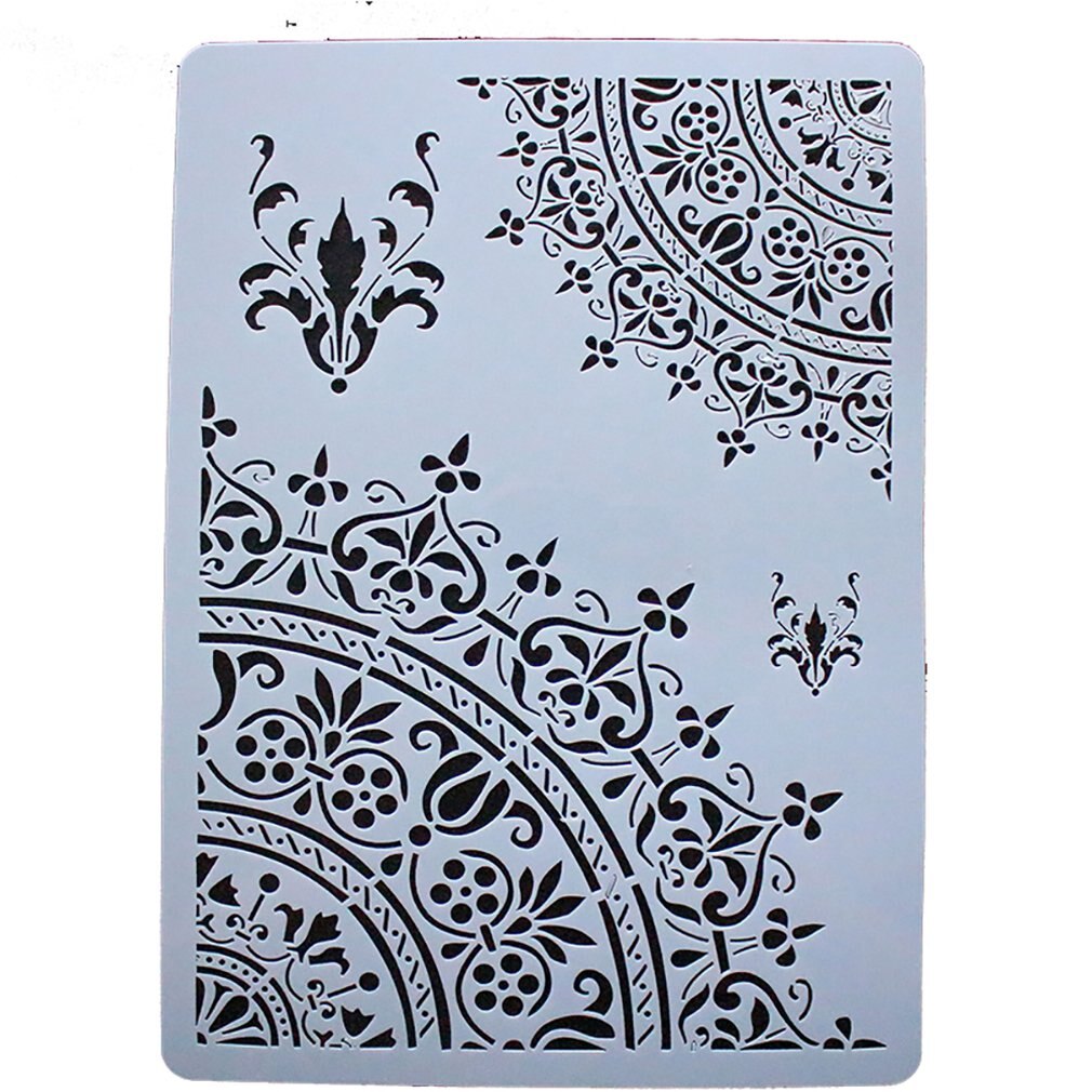 Thuis Diy Kleur Tekening Schilderen Stencils Hout ... – Grandado