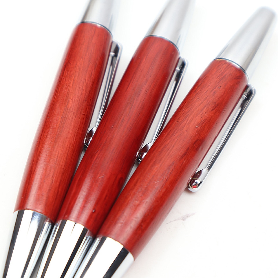 Mini Ballpoint Pen Wood+Metal Short Size 112mm Bal... – Vicedeal