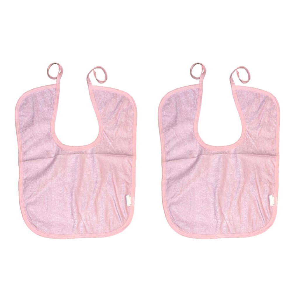 2 Pcs Short Adult Disability Bib Mealtime Cloth Pr... – Grandado
