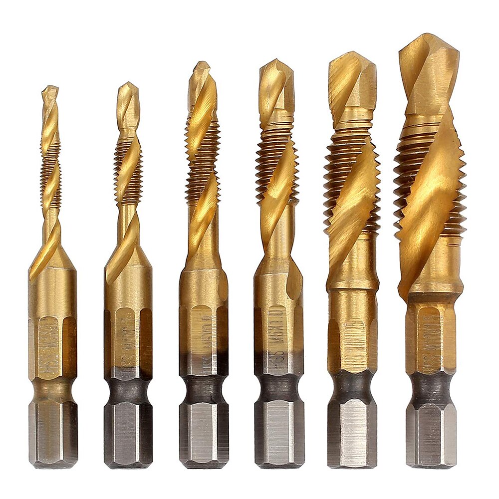 Hss 4341 Hand Tap Boren M3 M4 M5 M6 M8 M10 Schroef... – Vicedeal