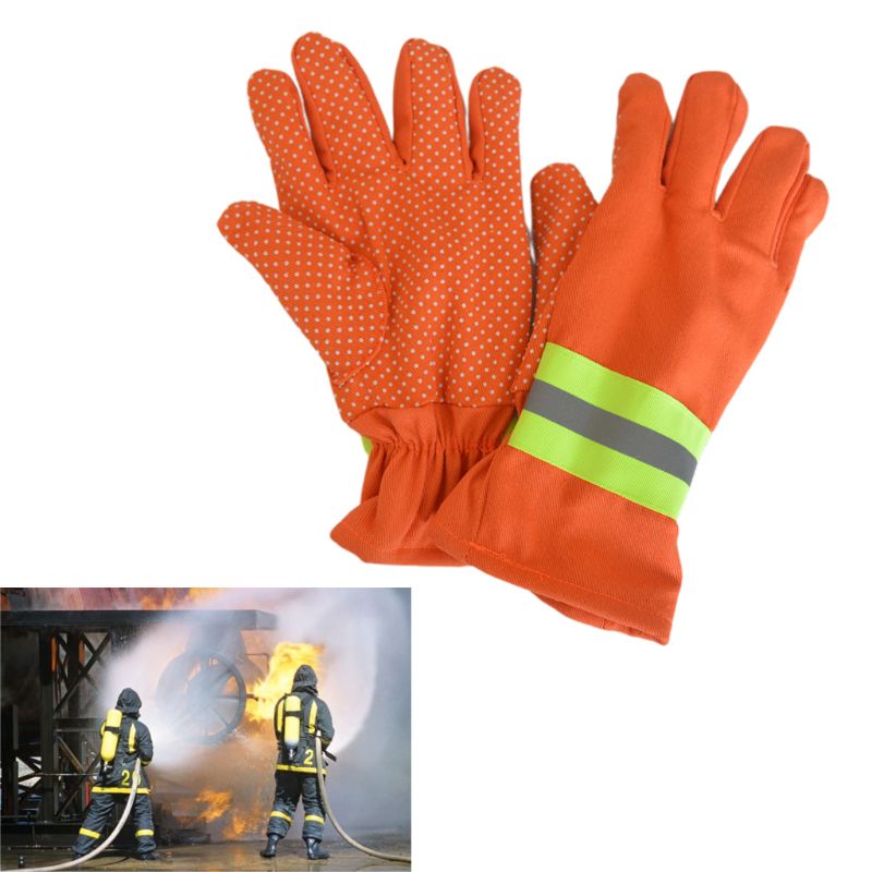 2Pcs/Pair Fire Protective Gloves Fire Proof Heat P... – Grandado