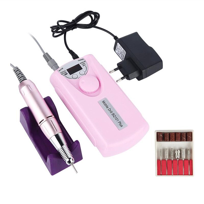 LCD 30000 RPM Electric Nail Drill Machine Mill Cut... – Vicedeal