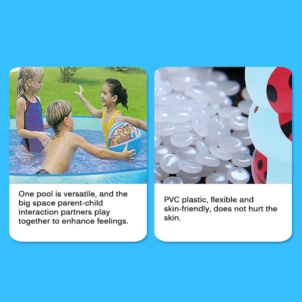 Swimming Pool Round Paddling Pool Summer Outdoor P... – Grandado