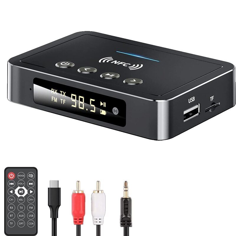 Bluetooth Receiver 2 in 1 NFC Bluetooth Transmitte... – Grandado