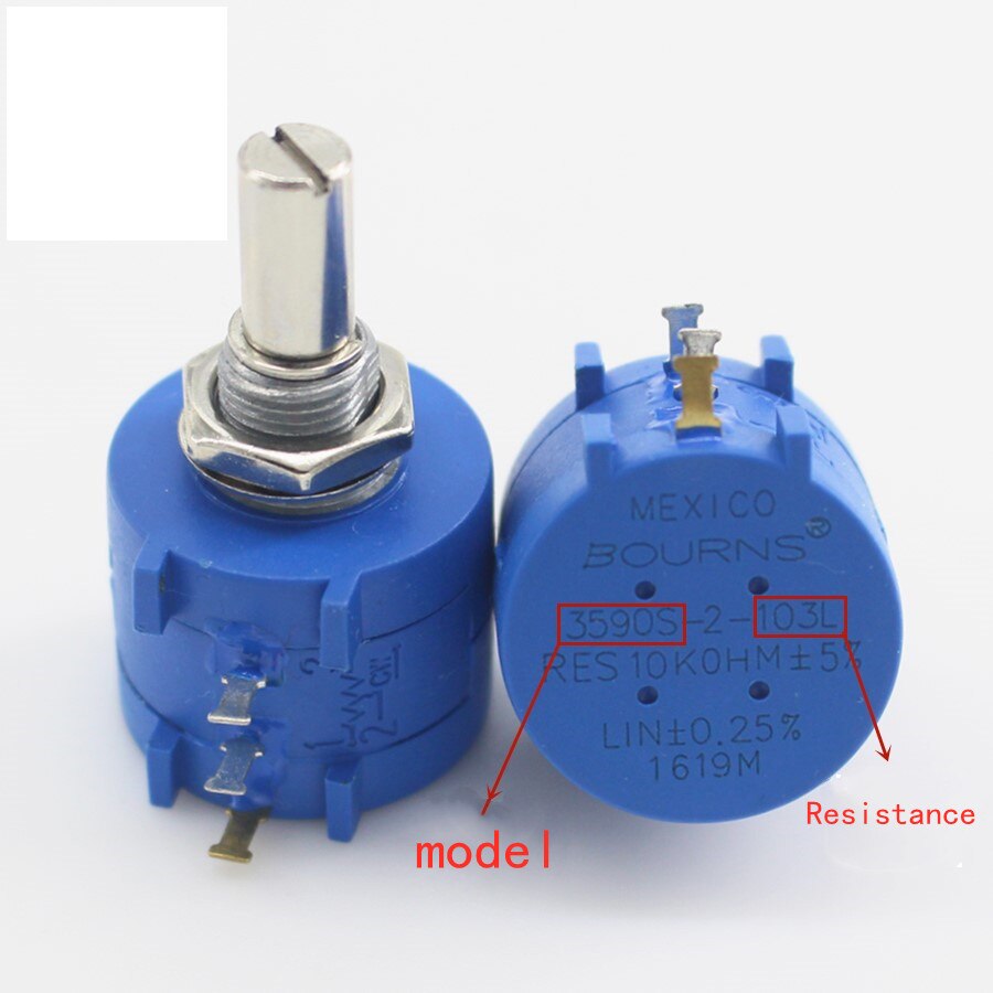 1PCS 3590S series potentiometer 500 1K 2K 5K 10K 2... – Vicedeal