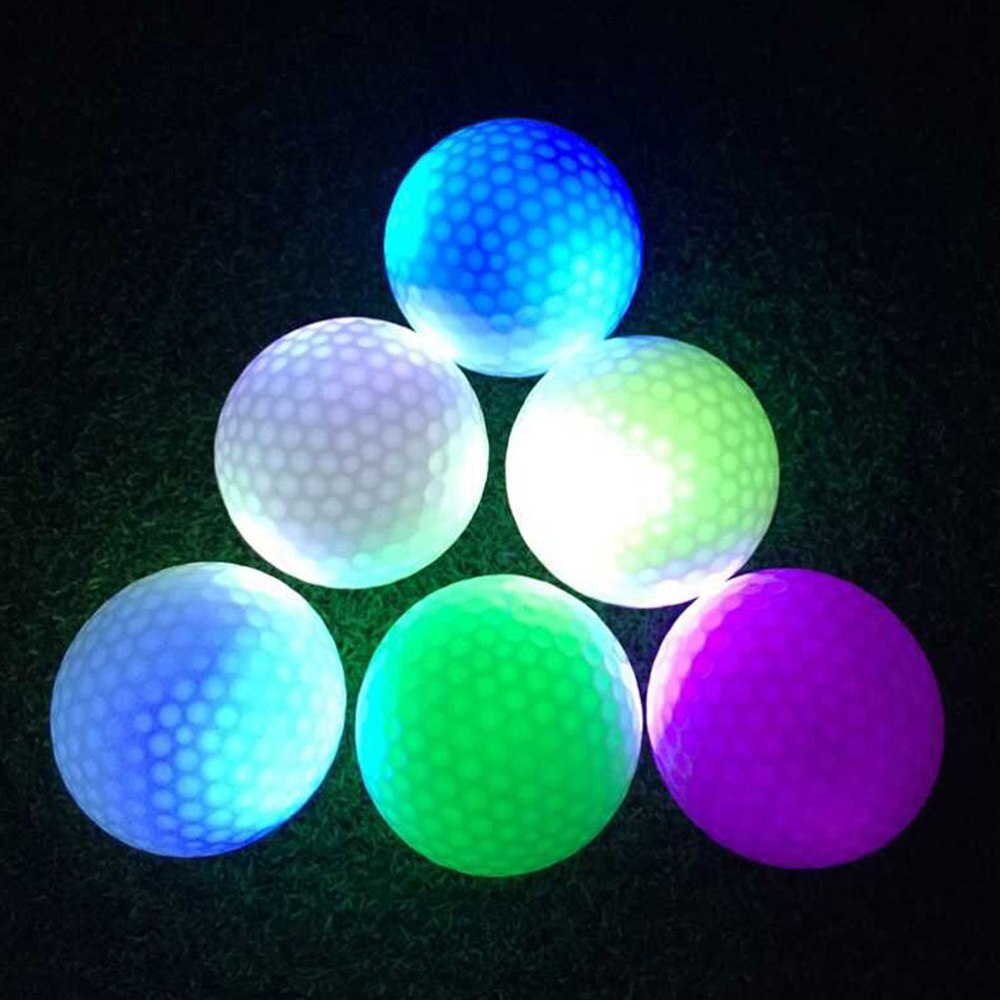LED Light up Golf Balls Glow in The Dark Night Gol... – Grandado