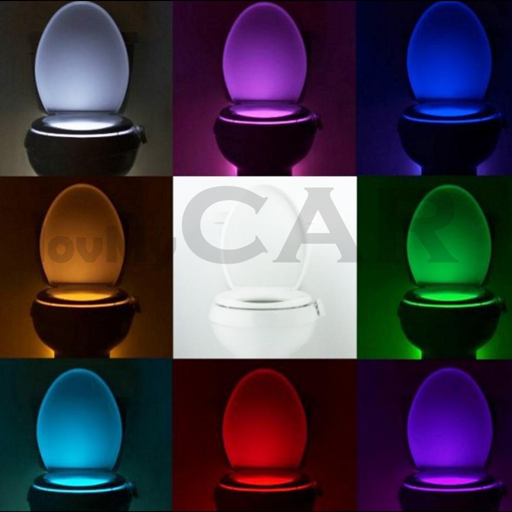 1pcs Toilet Seat Night Luminaria Lamp WC Toilet Li... – Vicedeal