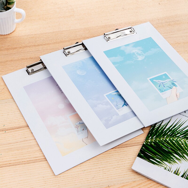 Deli Folder Board A4 Clip Writing Plywood Folding ... – Grandado