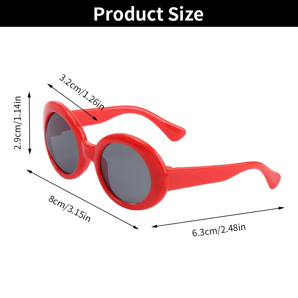 Fashioning Kat Bril Ronde Frames Bril Multicolor F... – Grandado