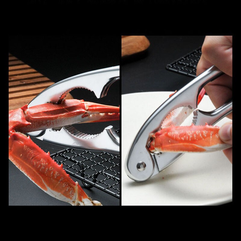 Stainless Steel Crab Pliers Crab Fork Lobster Clam... – Grandado
