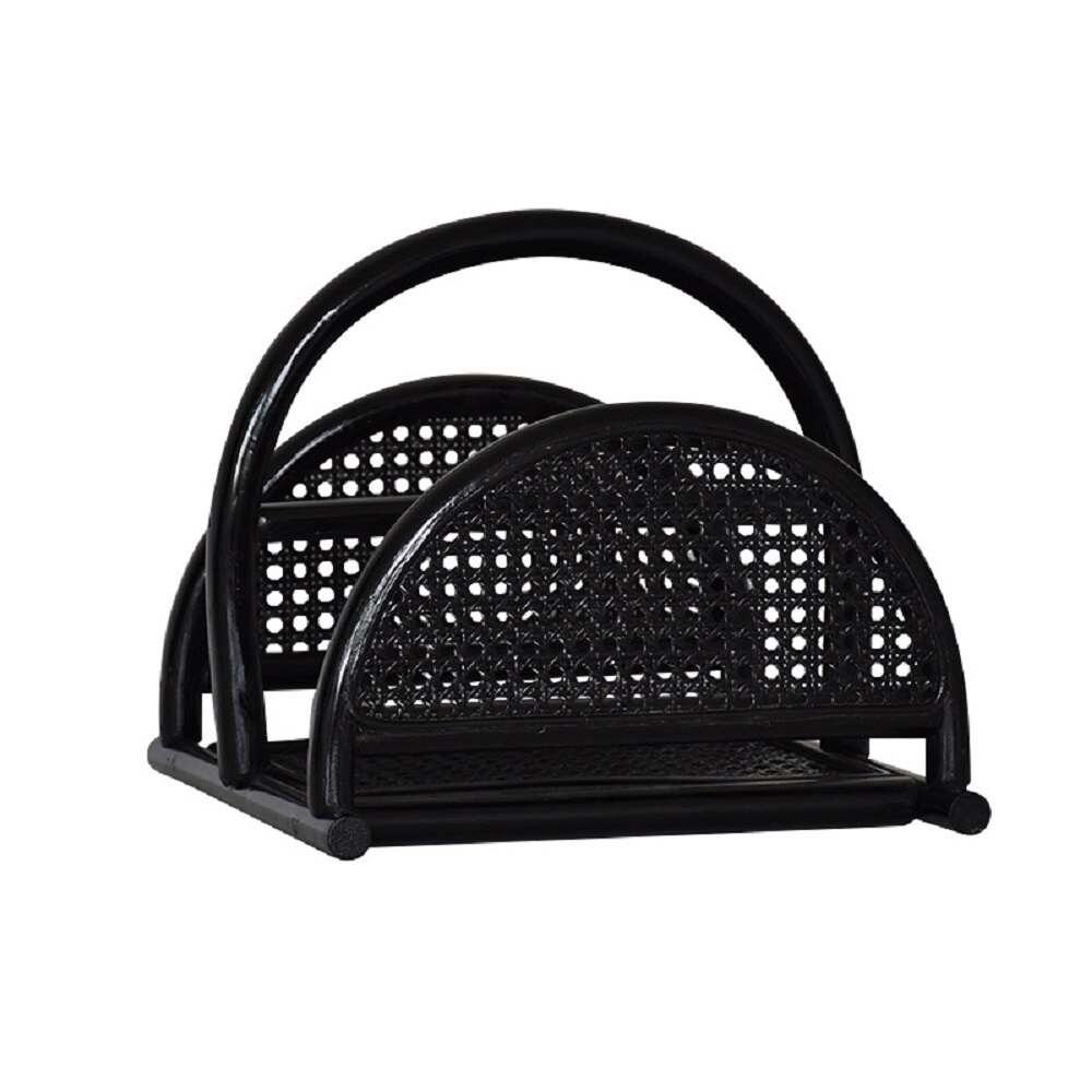 Magazine rack real rattan storage rack rattan home... – Grandado
