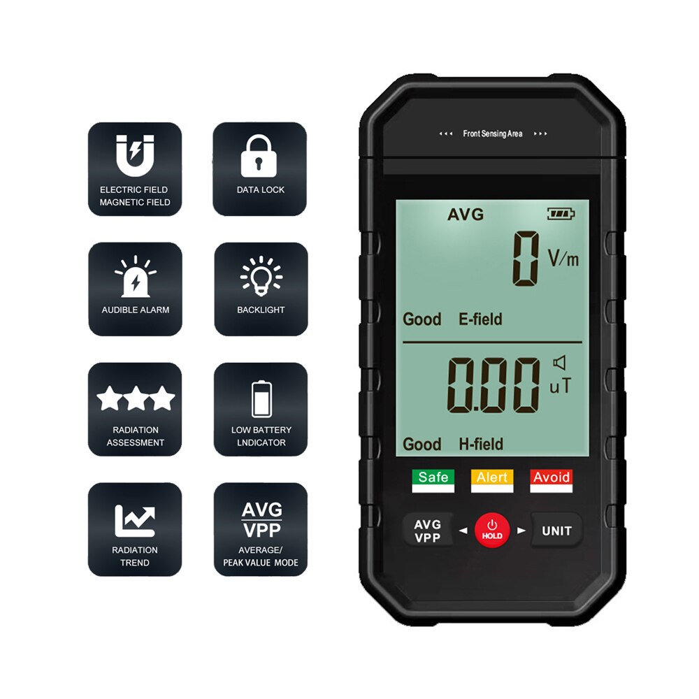 ET925 ET825 Digitale Lcd Emf Meter Draagbare Elekt... – Grandado
